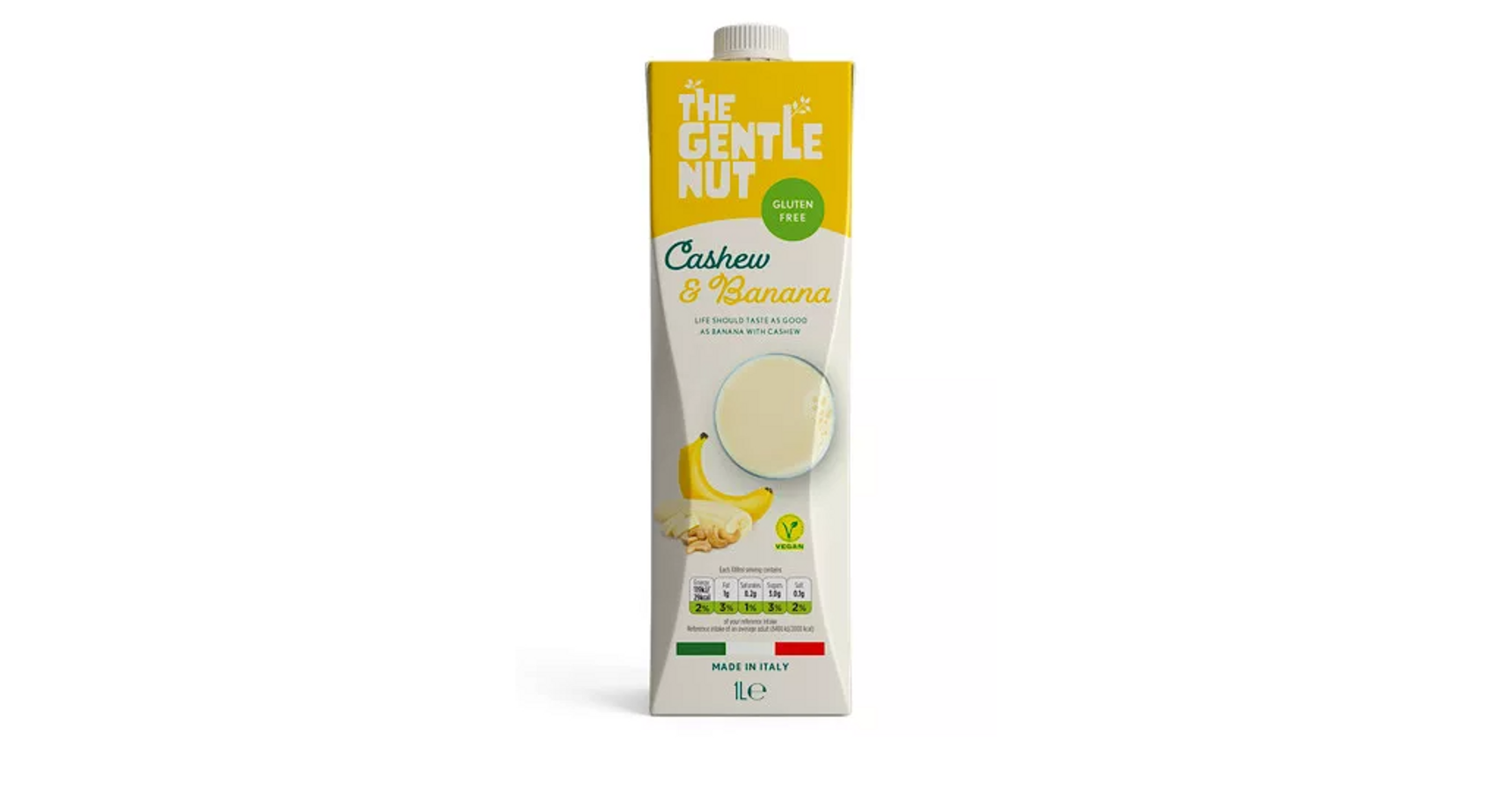 The Gentle Nut kesudióital banános 1000 ml | Biosziget