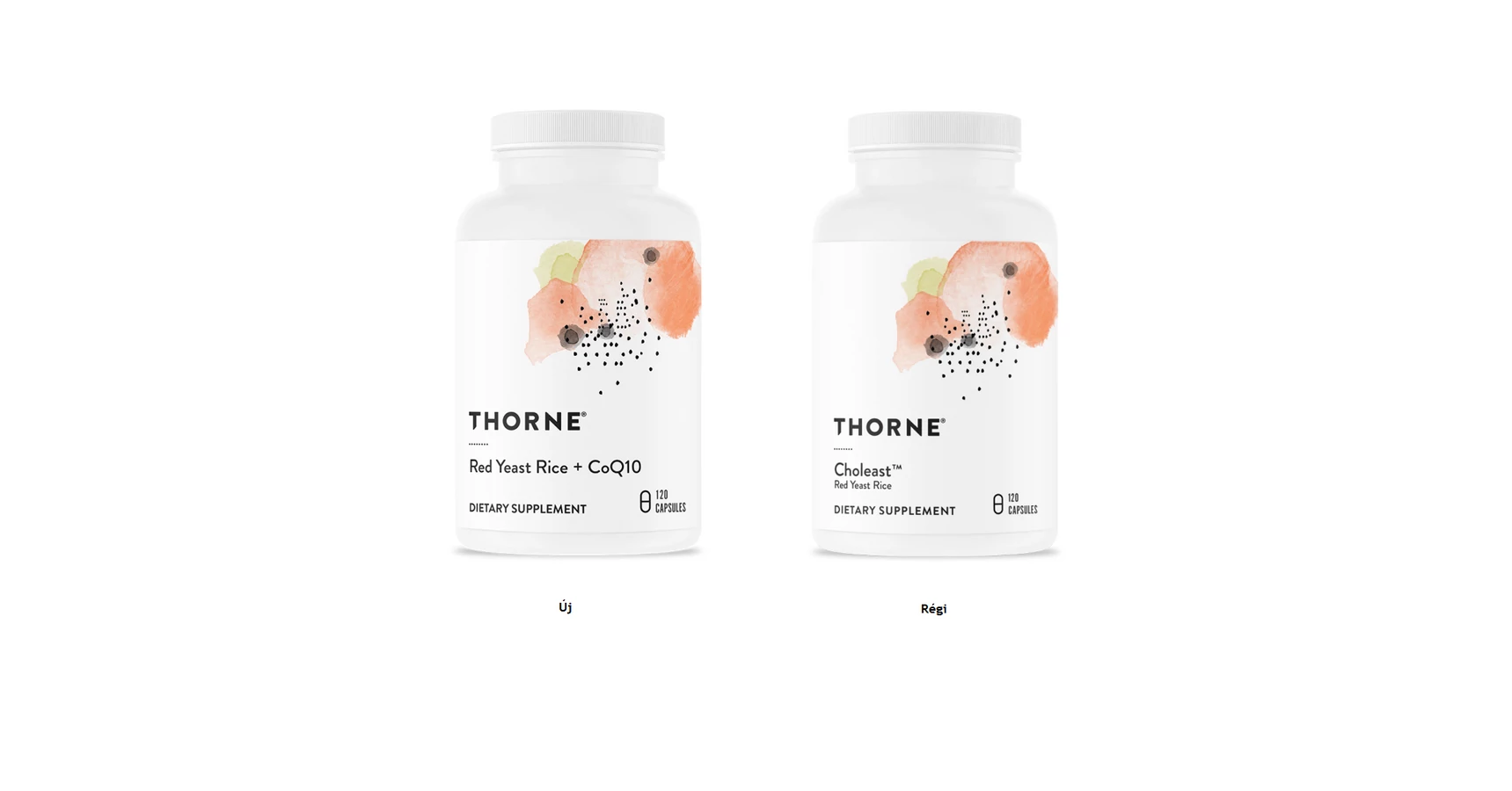 Thorne Red Yeast Rice + CoQ10 (korábban Choleast), 120db | Biosziget