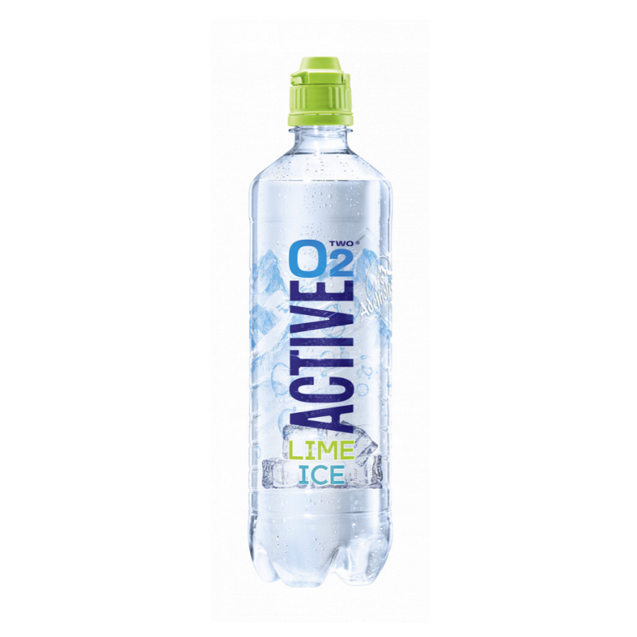 Active O2 fitness víz lime ice, 750 ml | Biosziget